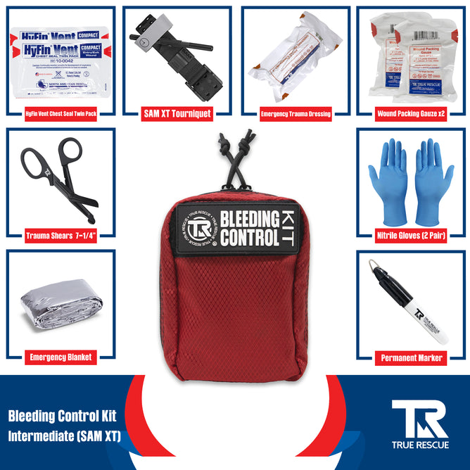 Bleeding Control Kit by True Rescue | Ships from USA