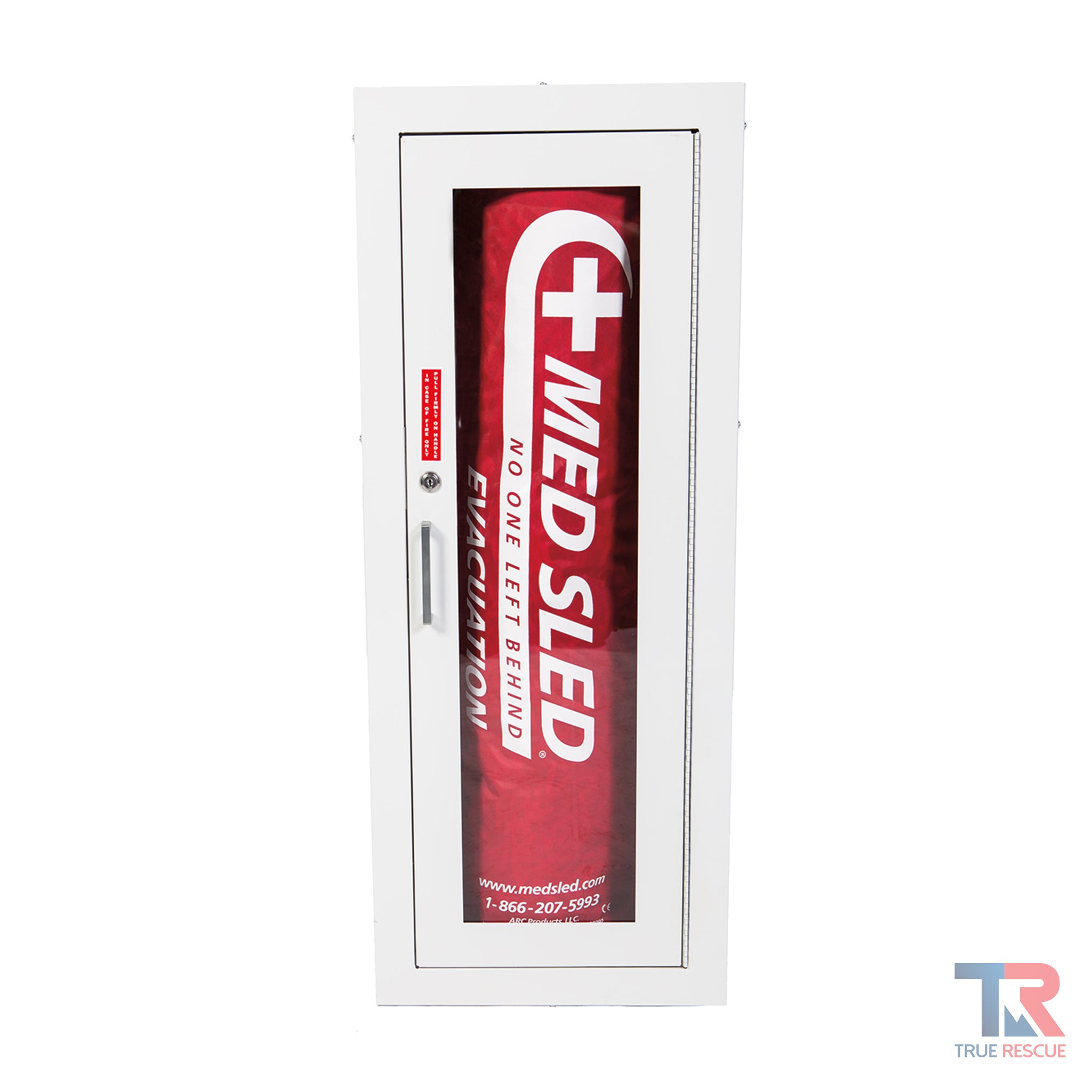 Med Sled Storage Cabinet