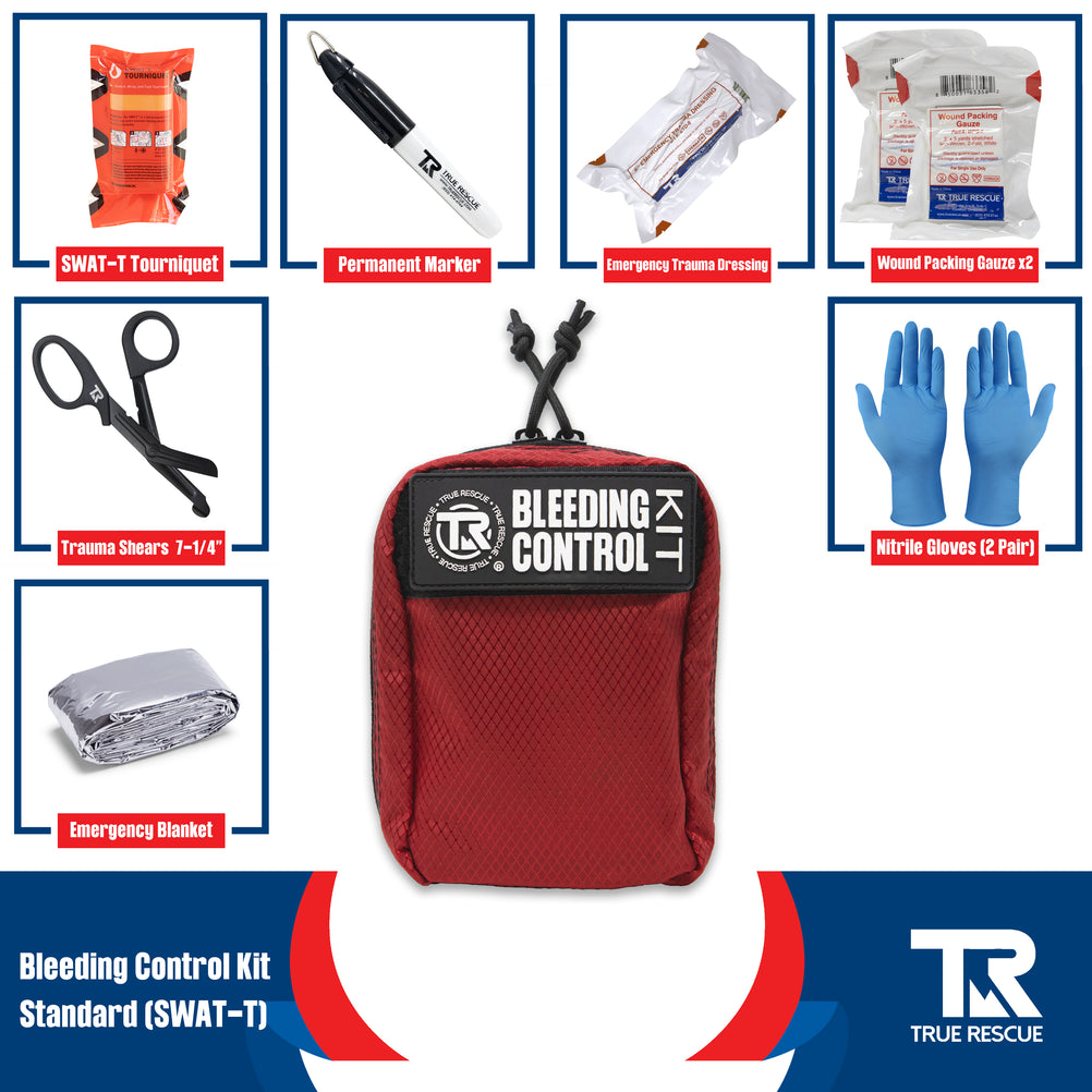 Bleeding Control Kit by True Rescue | Ships from USA
